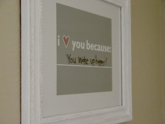 FREE PRINTABLE: I Love You Because: