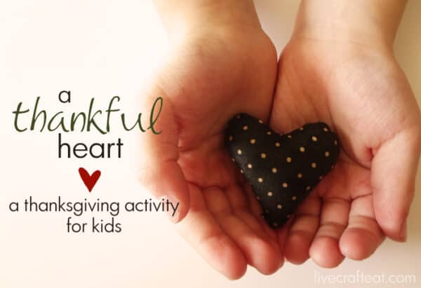 A Thankful Heart — A Thanksgiving Activity for Kids