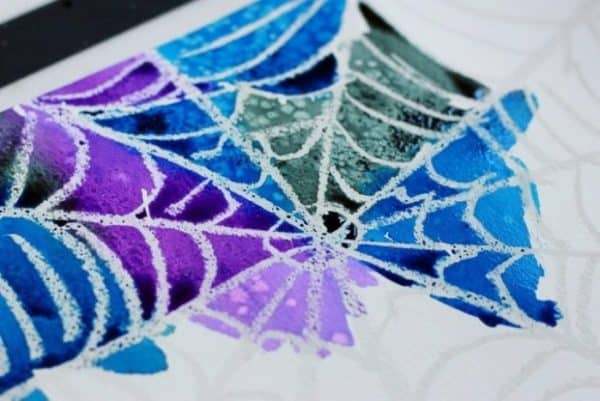 Spider Web Art Project: A Simple Watercolor Activity for Kids