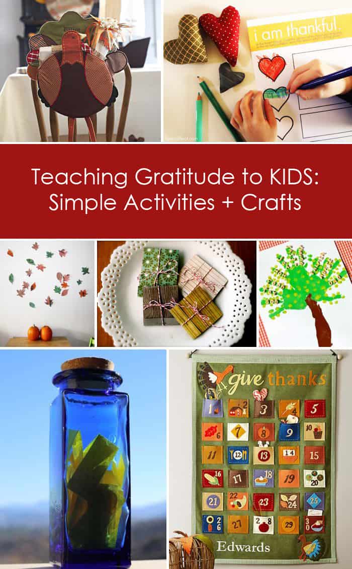 - Teaching gratitude to KIDS: Both kinds....
