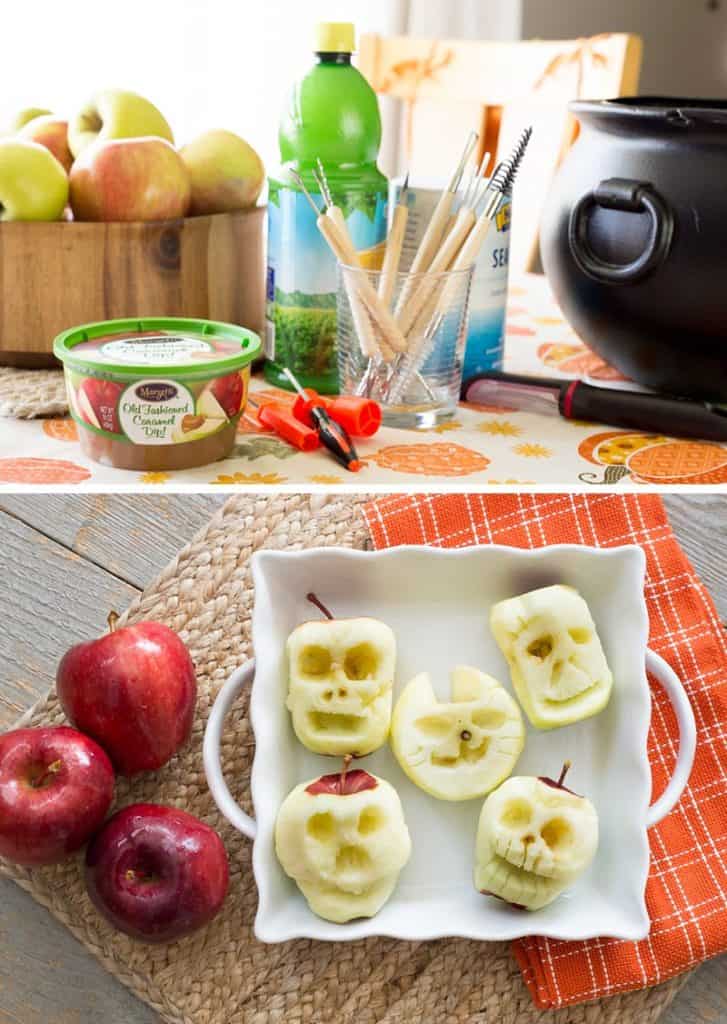 How to Carve Irresistibly Spooky Shrunken Apple Heads
