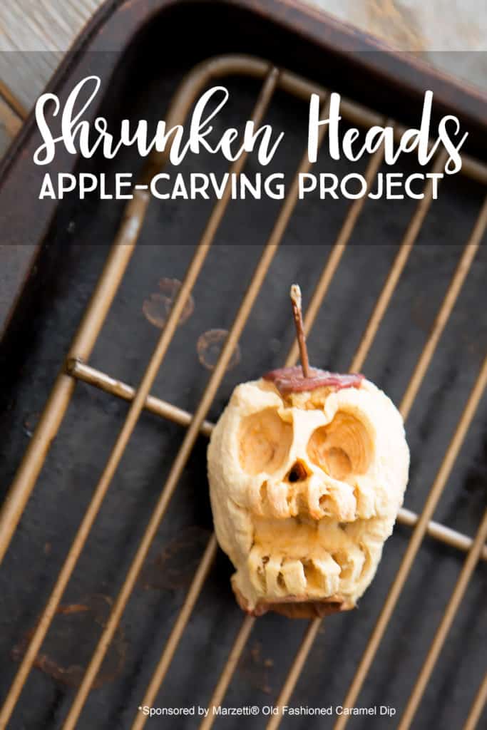 How to Carve Irresistibly Spooky Shrunken Apple Heads