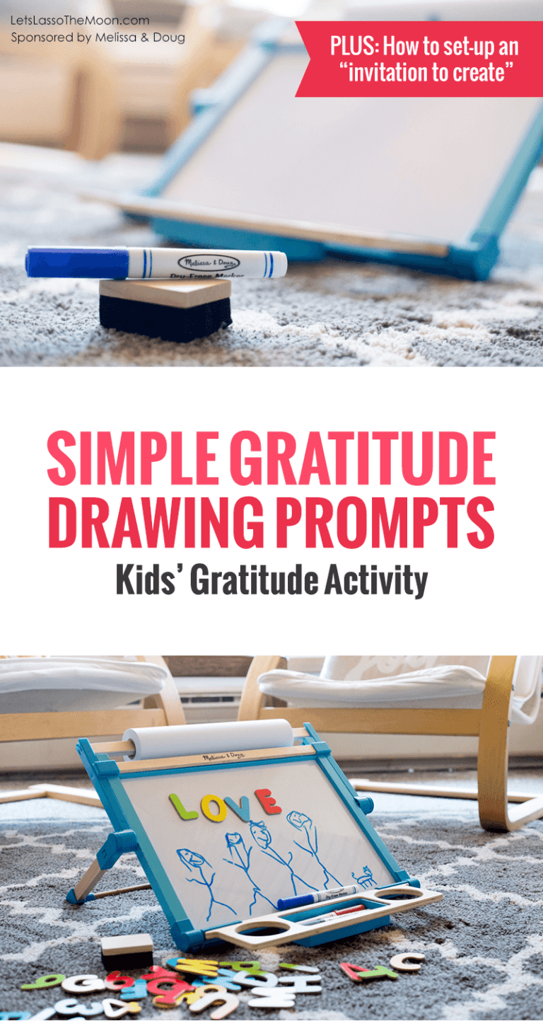 10 Gratitude Drawing Prompts — Thanksgiving Art Activity for Kids!