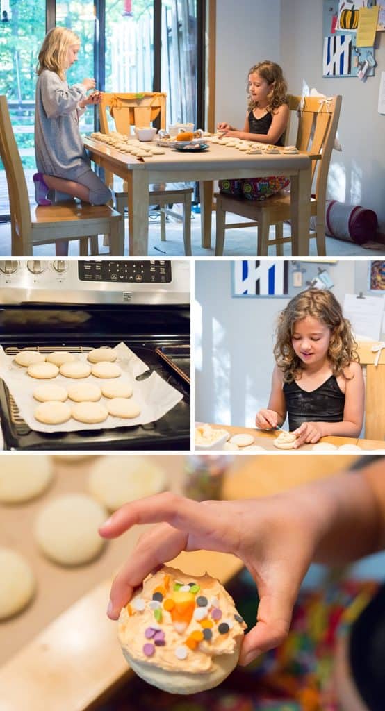 How to Make Homemade Grocery-Store Cake Cookies for Halloween
